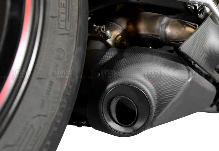 EXHAUST CAPS R+L - GS Carbotech